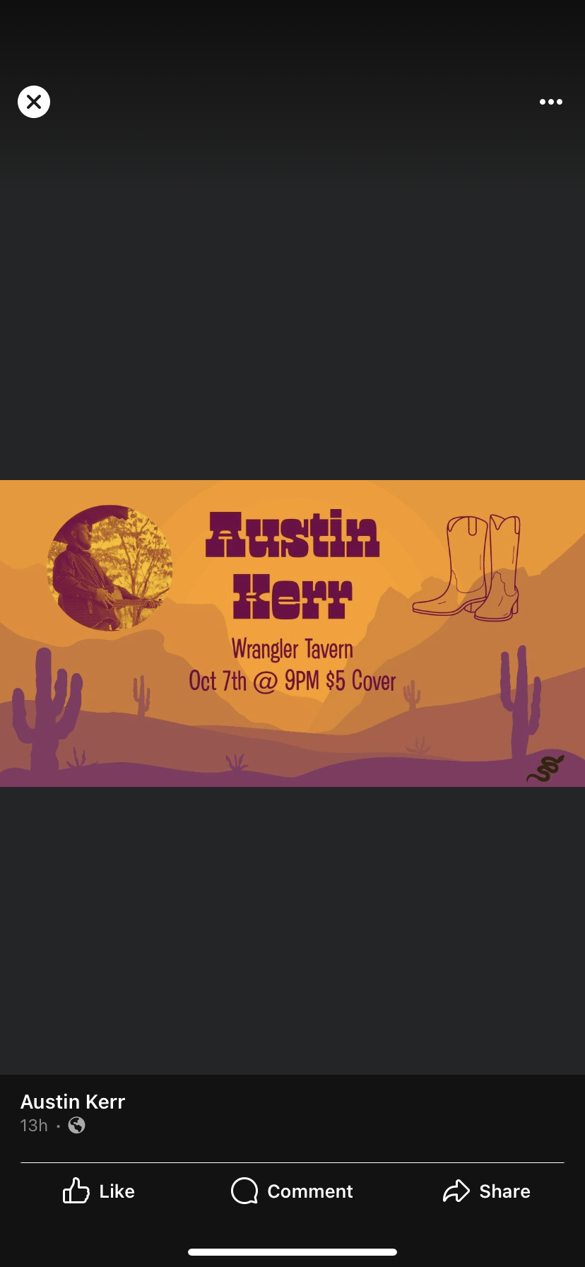 Austin Kerr @ Wrangler - Washington County CVB